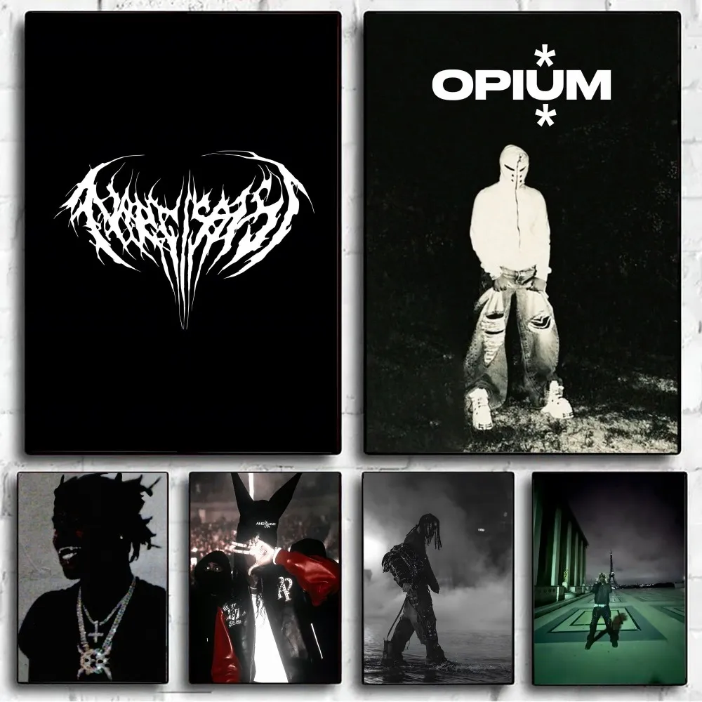 O-Opium-Rap-Playboi-Carti-Poster-No-Framed-Poster-Kraft-Club-Bar-Paper ...