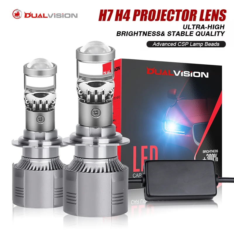 30000LM-H4-H7-Led-Canbus-Projector-Lens-H11-9005-HB3-9006-HB4-Mini ...