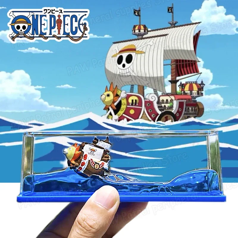 Montado-Modelo-Navio-Figura-para-Crian-as-Luffy-Thousand-Sunny-Going ...