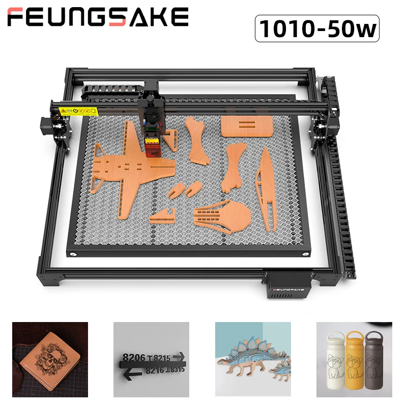 Laser Graveermachine Voor Metalen Graveur 50W Laser Snijmachine Voor ...
