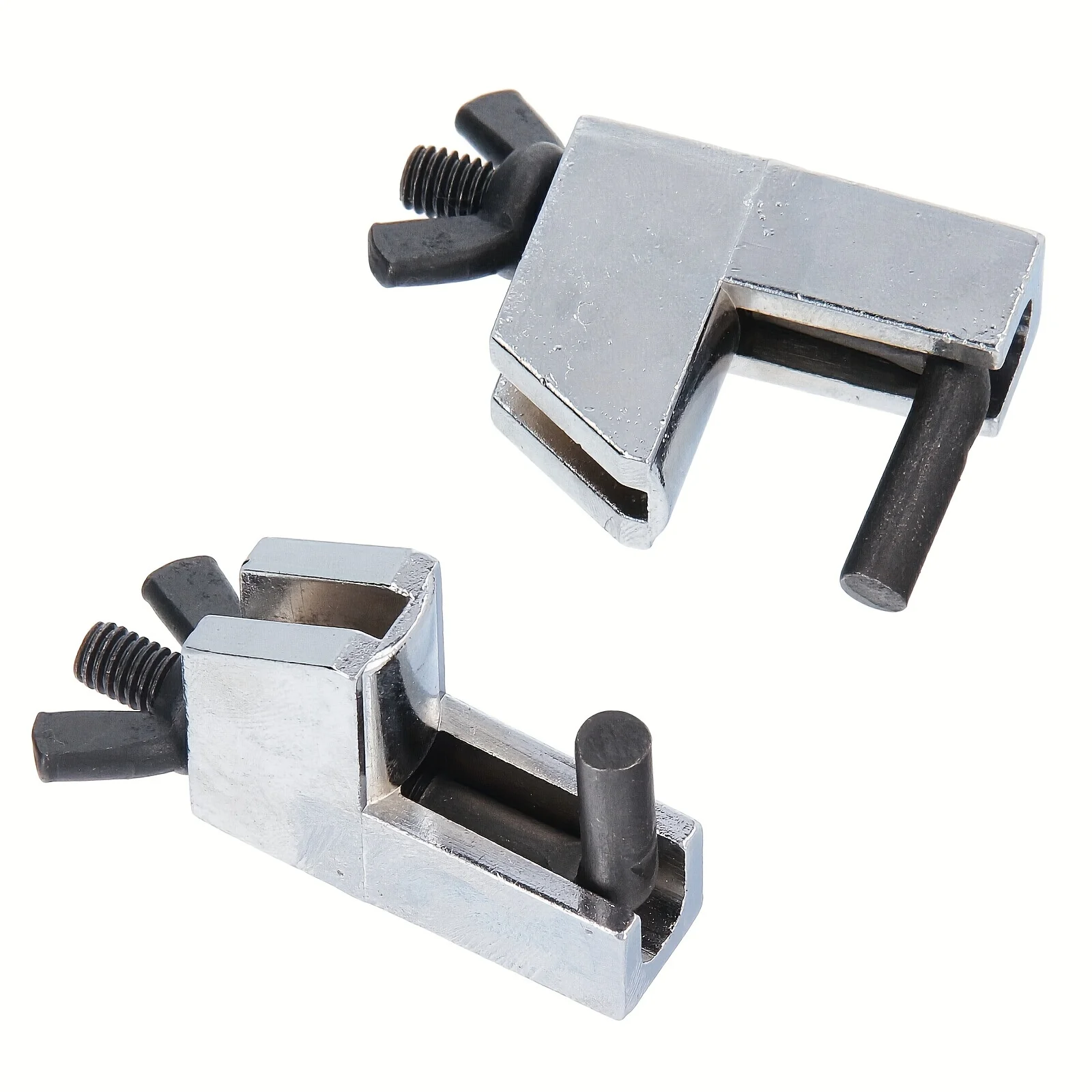 2pcs Heavy-Duty Metal Ferrule Hose Clamp Set Small Hose Pincher Clamp ...