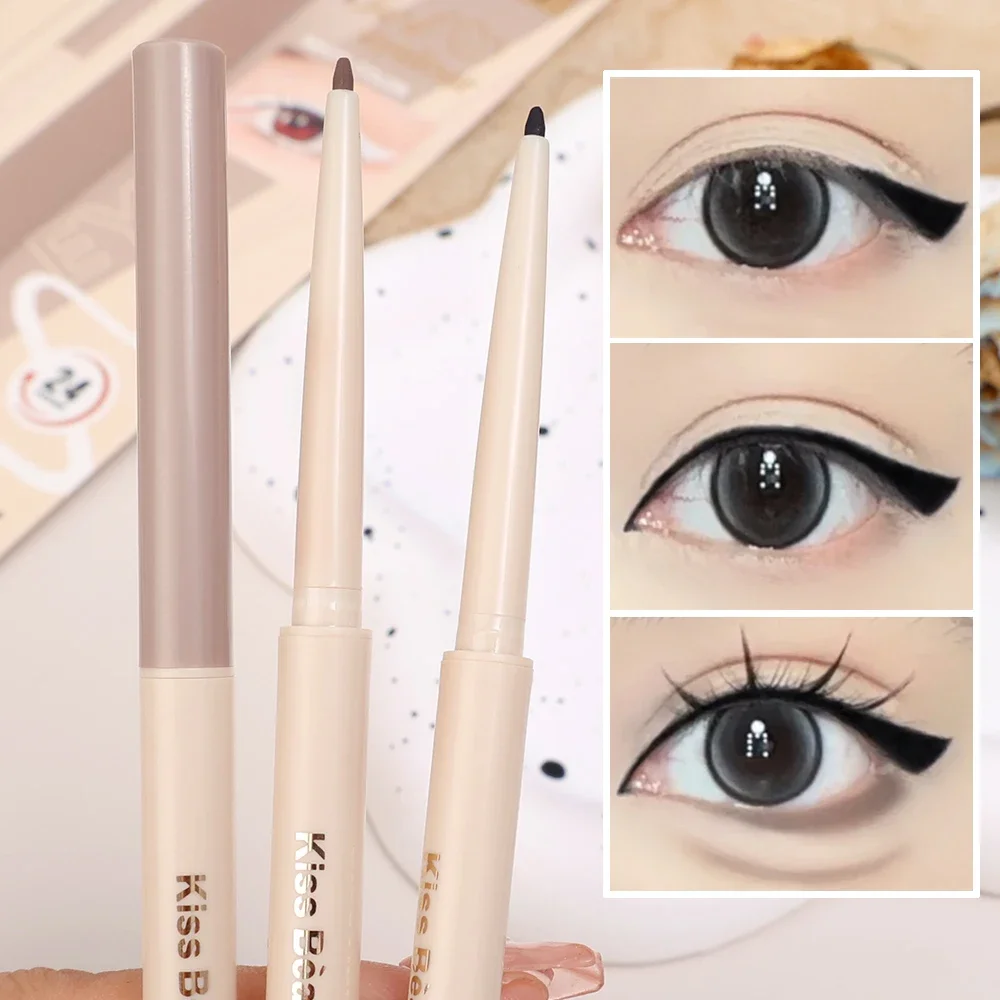Black-White-Smooth-Eyeliner-Pen-Waterproof-Long-Lasting-Quick-Drying ...