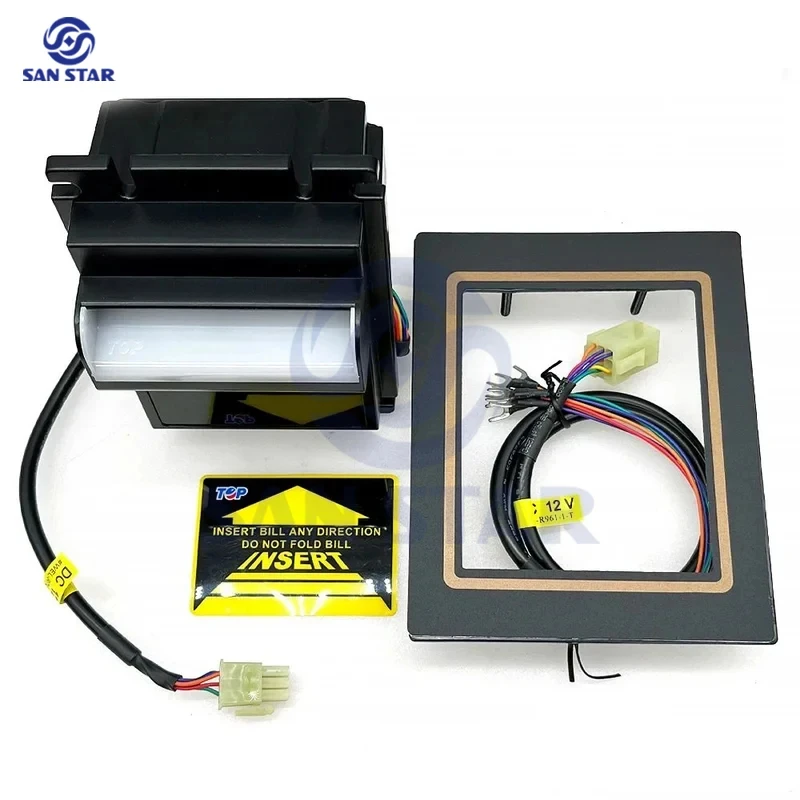 TOP TB74 TB77 Bill Acceptor Without Storage Boxes DC12V Pulse Signal ...