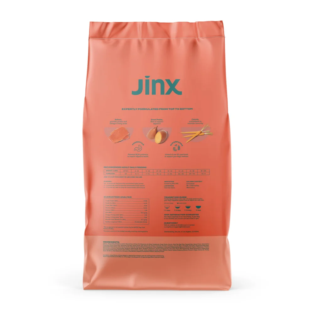 ⚡️Buy Jinx Salmon Dog Food Grain-Free 23.5 lb Bag in United States ...