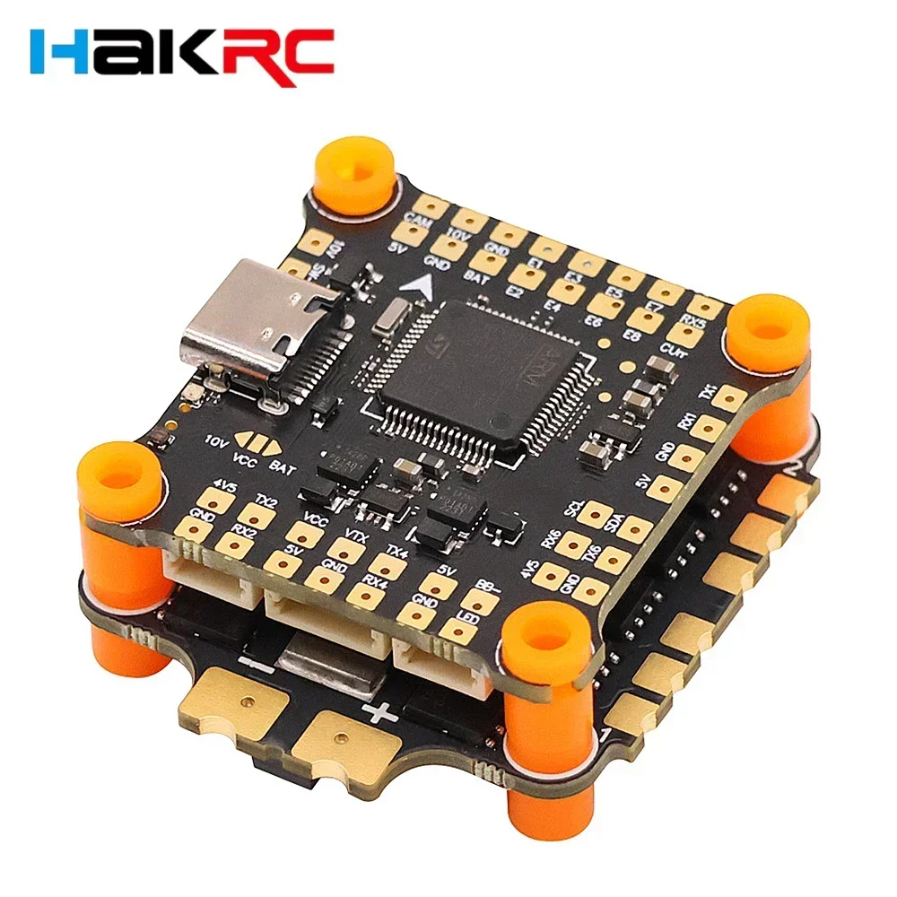 HAKRC-F722-V2-F7-Flight-Controller-Dual-BEC-W-45-50-60-65A-4in1-ESC ...