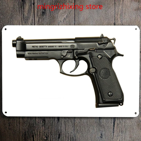 1 2.05 Scale Italia Beretta M92F Fake Gun Toy Pistol Gun Metal Prop Gun ...