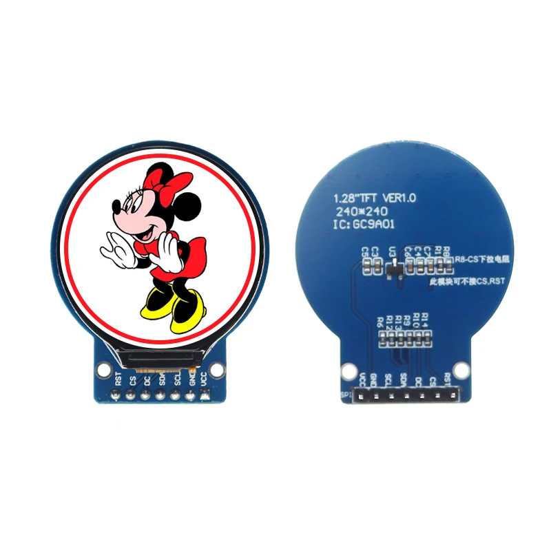 1-28-inch-Round-Color-TFT-Display-HD-IPS-Module-240X240-SPI-Interface ...