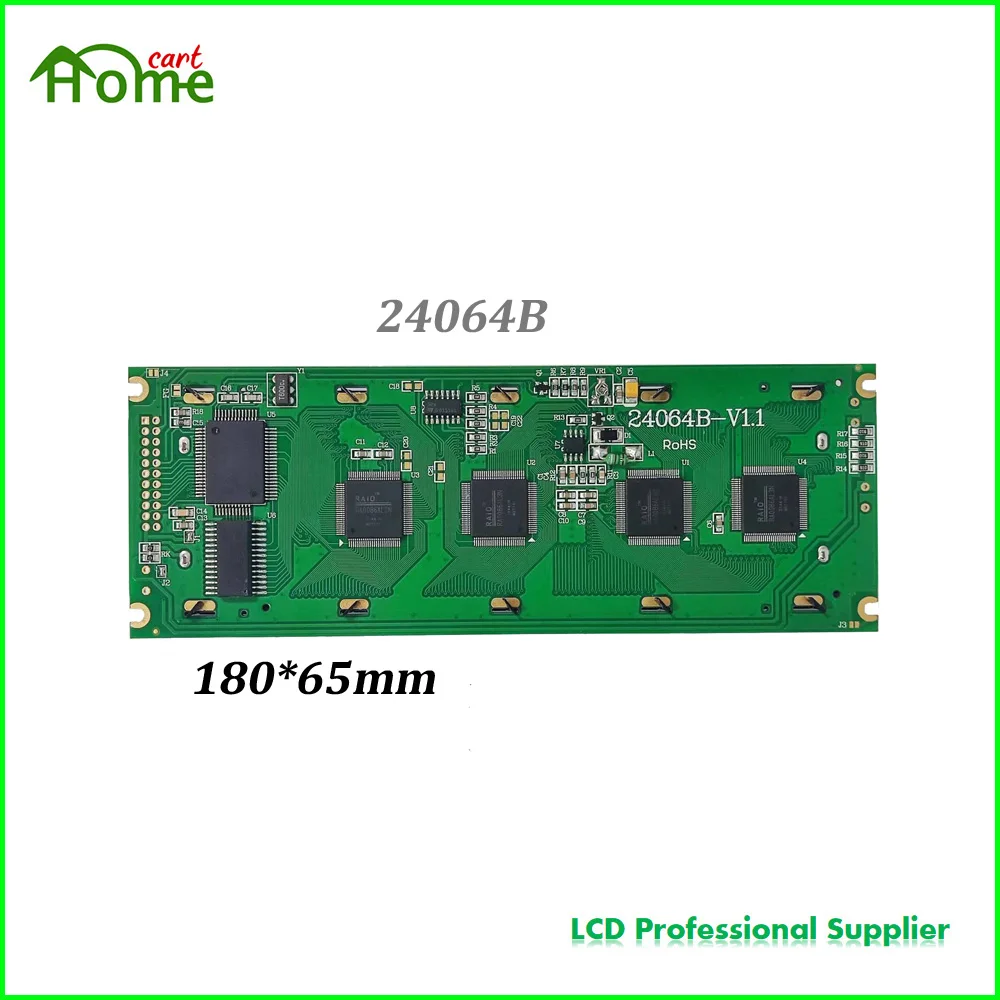 24064B-V1-1-240-64-LCD-Screen-Module-LED-Backlight-T6963-Or-EQU ...