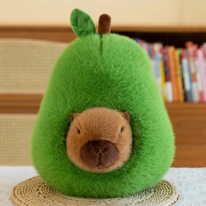 Avocado-Plush-Toy-Capybara-Doll-Capibala-Sleeping-Pillow-Large-Plushie ...