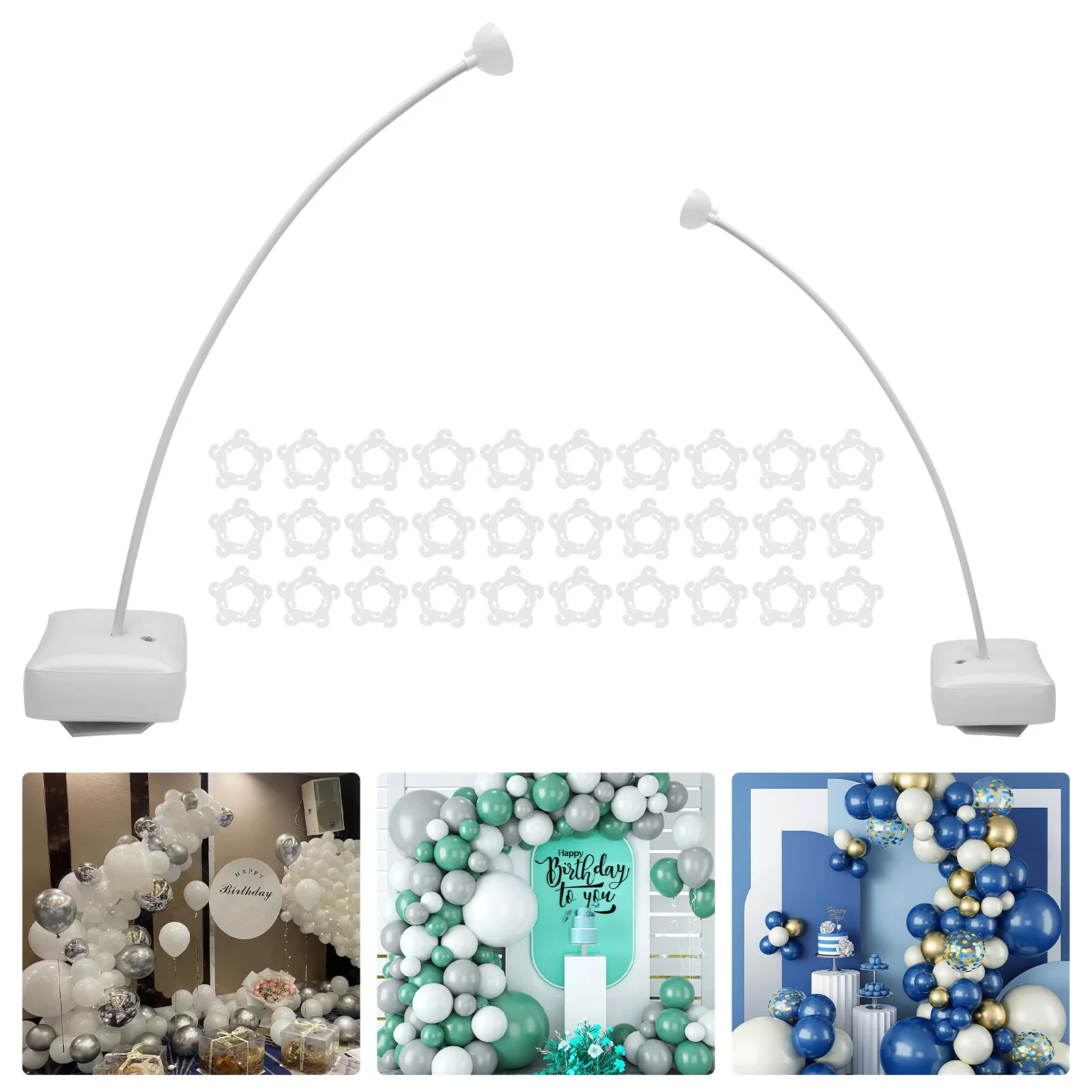 Balloon Arch Kit with Base Round Balloon Arch Stand Balloon Arch ...