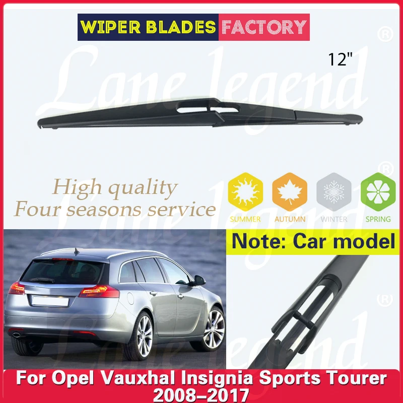 For Opel Vauxhal Insignia Sports Tourer 2008-2017 12" Rear Windshield ...