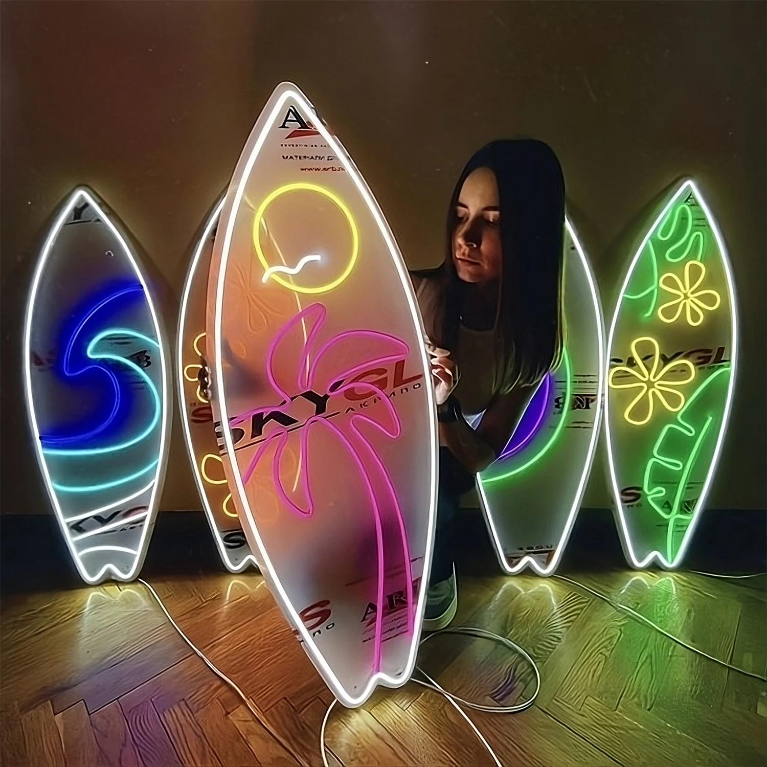 Neon Surfboards