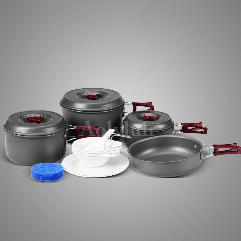 Camping-Cookware-Kit-Outdoor-Aluminum-Cooking-Set-Pan-Pot-Travelling ...