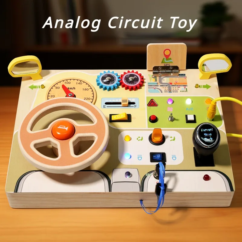Simulated-Circuit-Toys-Children-Montessori-Scientific-Educational ...