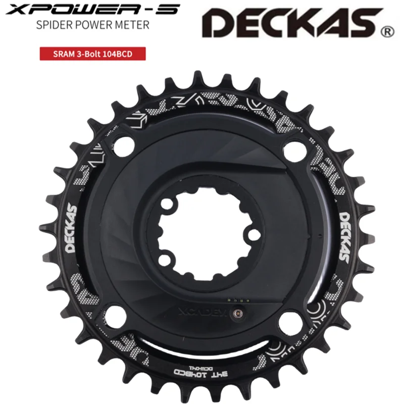 XCADEY-XPOWER-S-SRAM-3H-104BCD-com-Deckas-Chainring-MTB-Aranha-Medidor ...