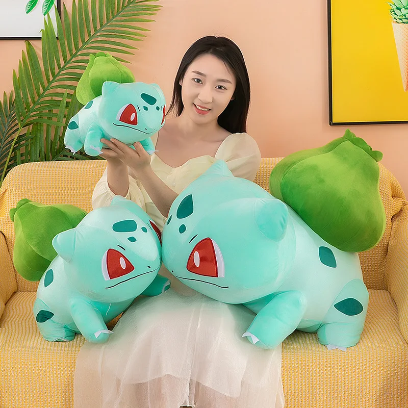 New-Original-Pokemon-Bulbasaur-Plush-Doll-Toys-Cute-25CM-Bulbasaur ...