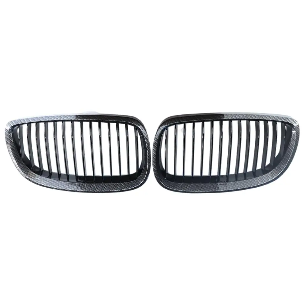 Front Bumper Grille for BMW 3 Series Compatible Kidney Decorative Frame ...