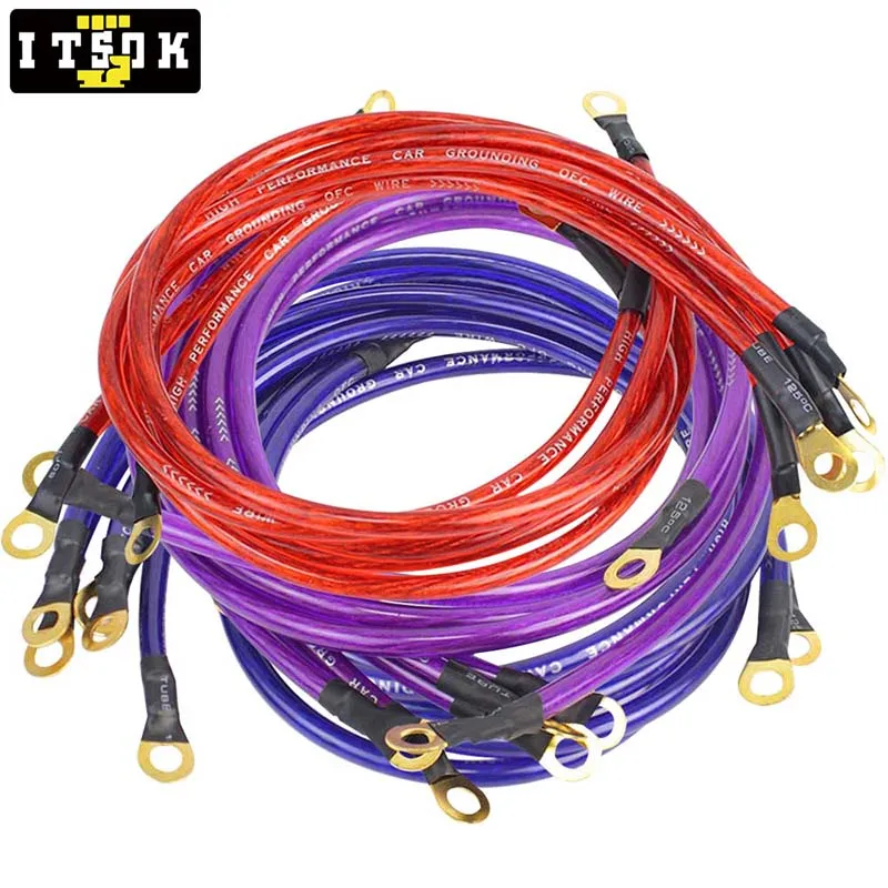 Grounding Straps Automotive Keenso Car Grounding Kit, Universal PVC ...