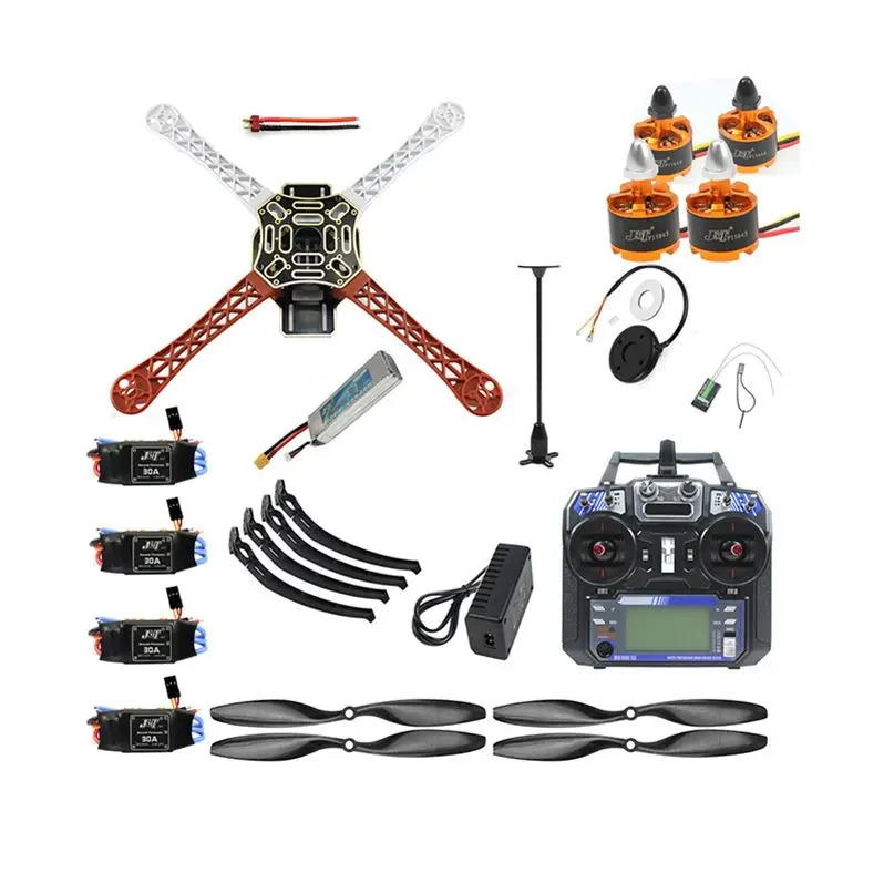 DIY 풀 세트 RC FPV 드론 키트 4 축 Quadcopter F450 프레임 PXI PX4 비행 제어 920KV 모터 ...