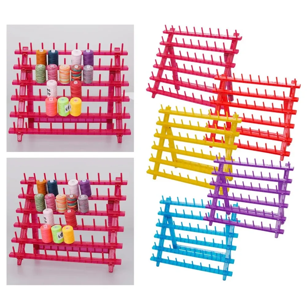 Sewing Thread Rack Holder, Thread Organizer Portable Shelf Spool Rack ...
