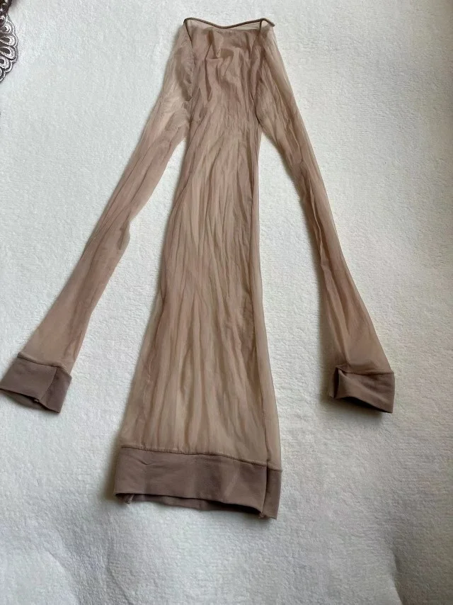 Sexy schiere durchsichtige glänzende Mini kleid Bodycon enges Kleid ...