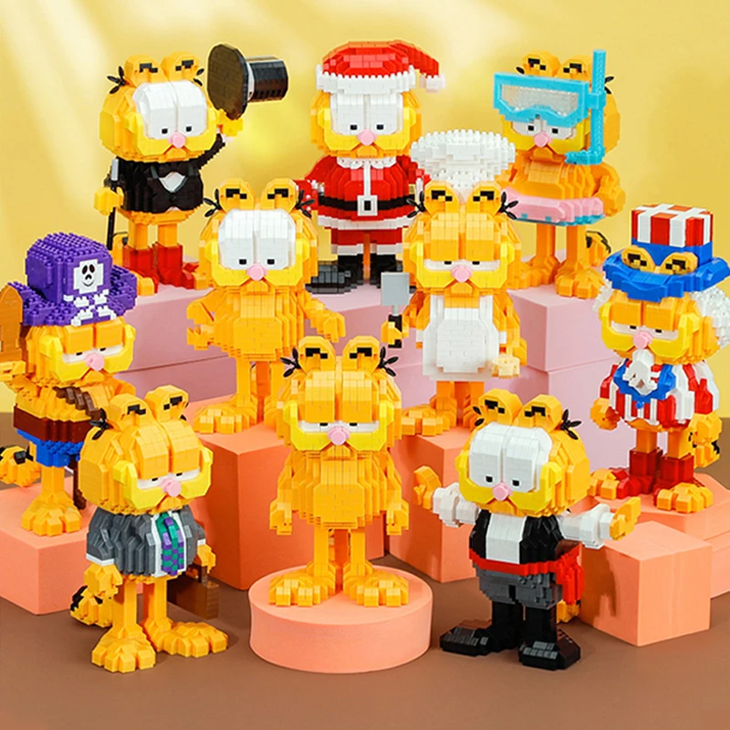 Garfield-Mini-Blocks-Magic-Cartoon-Cat-Anime-Figures-Collection ...