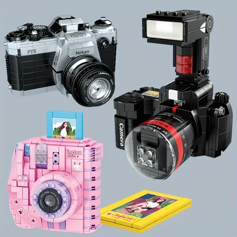 Creative-Digital-Camera-Photo-MOC-Building-Blocks-Kit-para-Crian-as ...