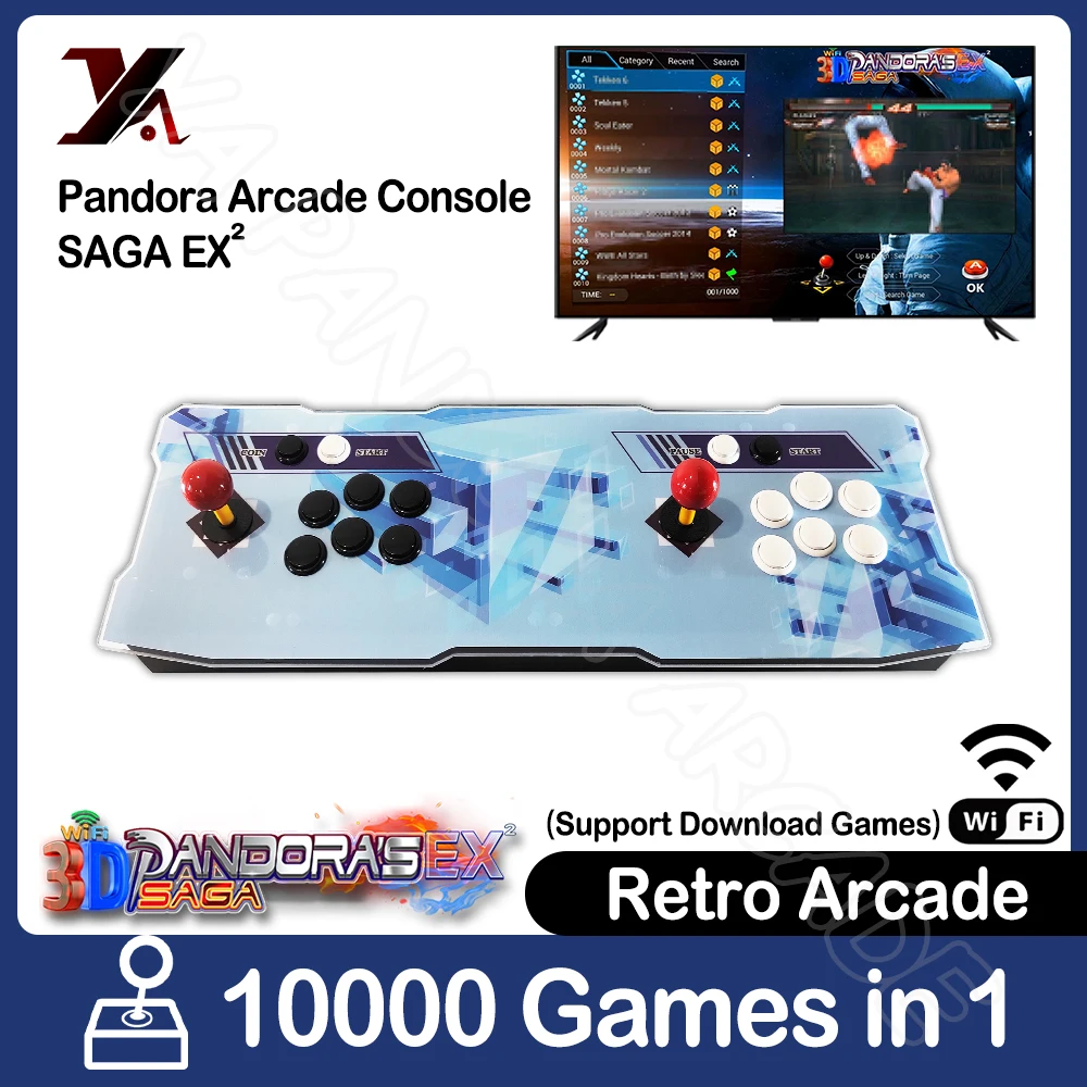 3D-Wi-Fi-Pandora-EX-10000-in-1-Box-Arcade-Console-Machine-Built-in-Game ...