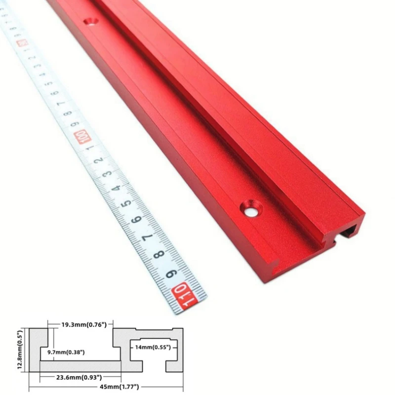 40cm-T-Track-Aluminium-Alloy-Miter-Track-Slot-Woodworking-Miter-Track ...
