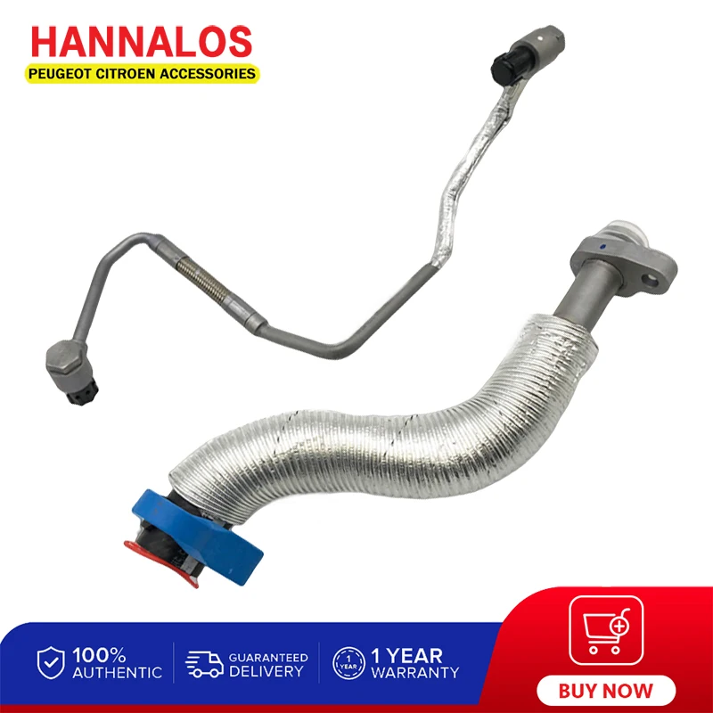 9809842680-037979-037956-Return-Oil-pipe-joint-turbocharger-lubricating ...