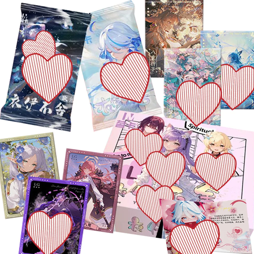 Original Anime Game Collection Cards for Children Extremely Beautiful ...