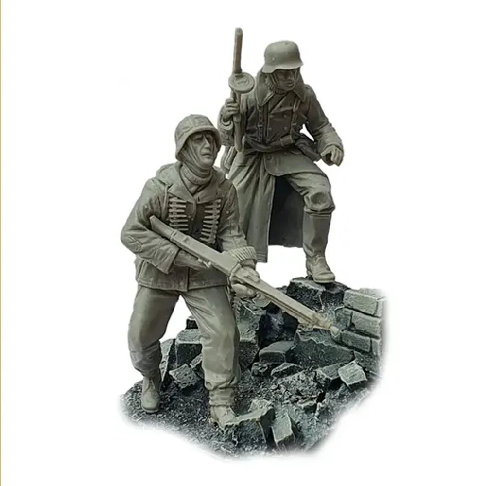 1-35-INFANTRY-WW2-Resin-Model-figure-soldier-GK-WWII-Military-themes ...