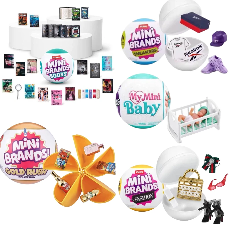 Zuru-Five-Times-Surprise-Ball-Book-Ball-Miniature-Decoration-Fashion ...