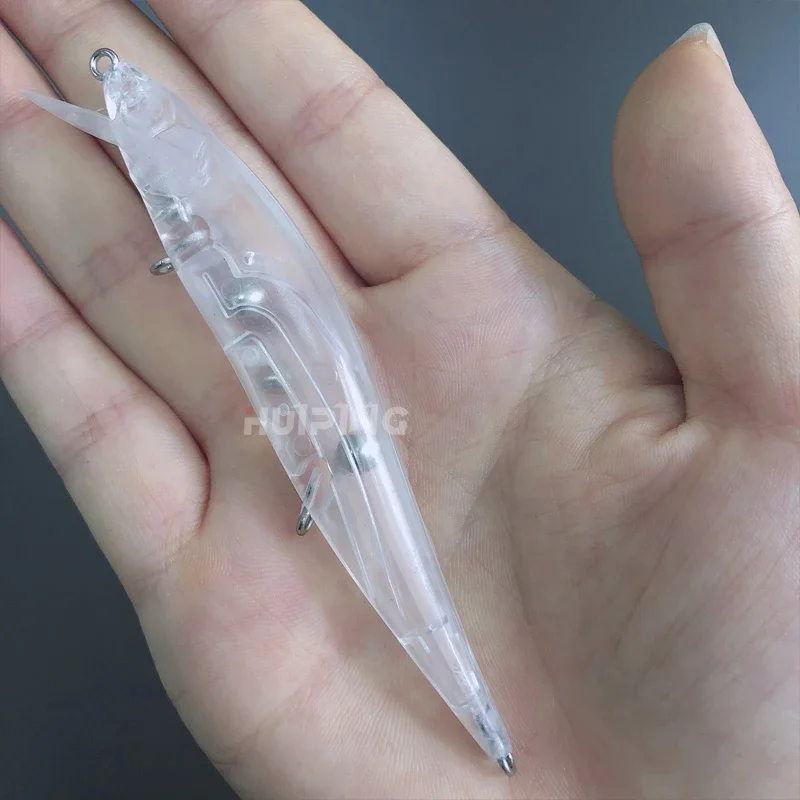 5Pcs-lot-Unpainted-Lure-Blanks-Floating-Minnow-97mm-7-5g-Seabass-Trout ...