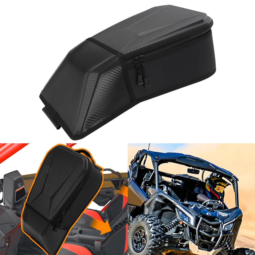 X3-Maverick-Seat-Center-Shoulder-Console-Storage-Cargo-Bag-For-Can-Am ...