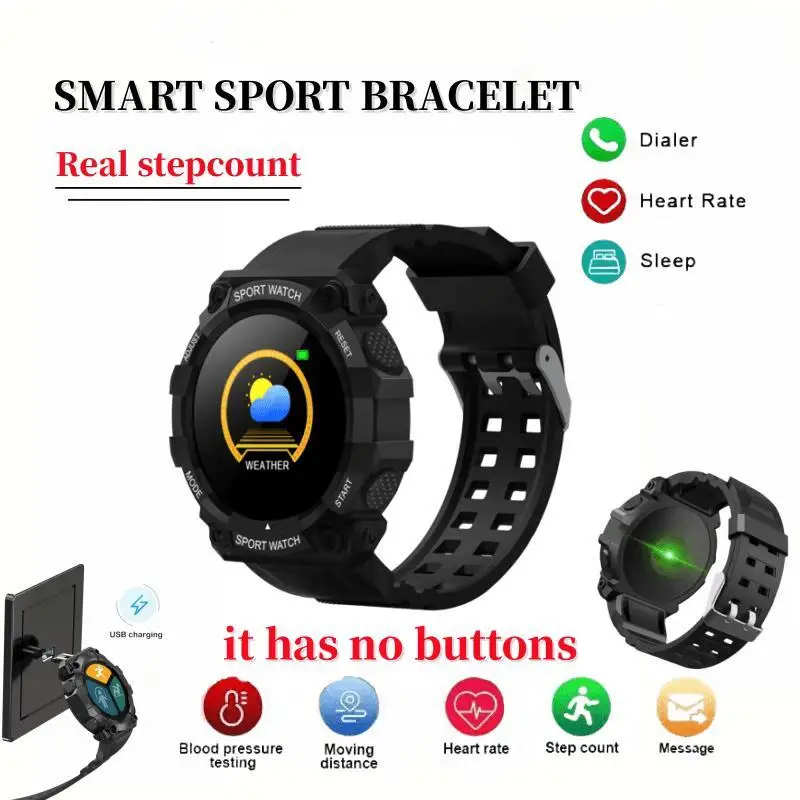 Smart-Watch-Real-Stepcount-Multi-Function-Step-Connected-Smart-Watch ...