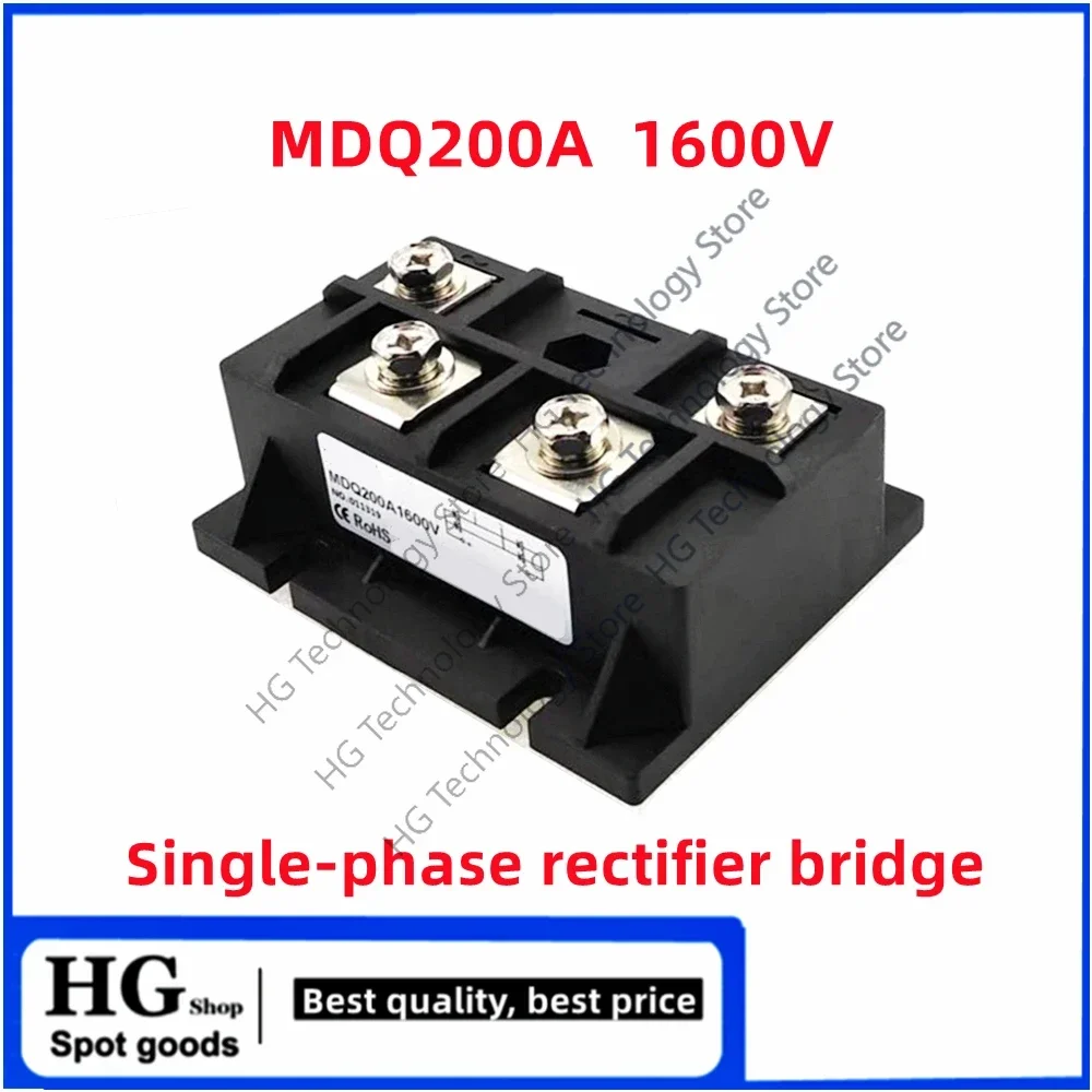 Original new 200A single-phase rectifier bridge MDQ200-16 MDQ200A1600V ...