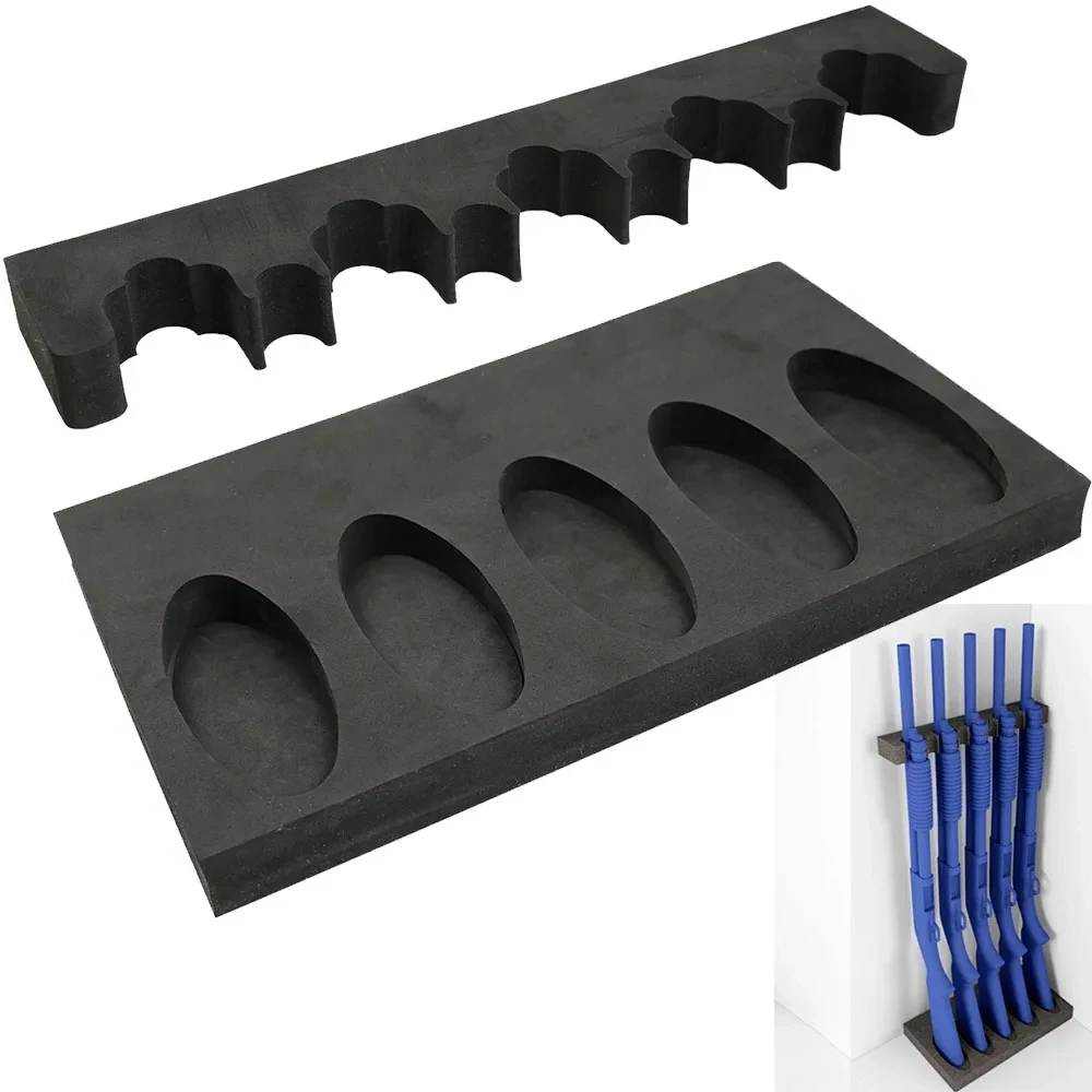 5-Guns-Foam-Gun-Rack-Kit-Gun-Safe-with-Magnetic-Strip-and-Holder-Gun ...