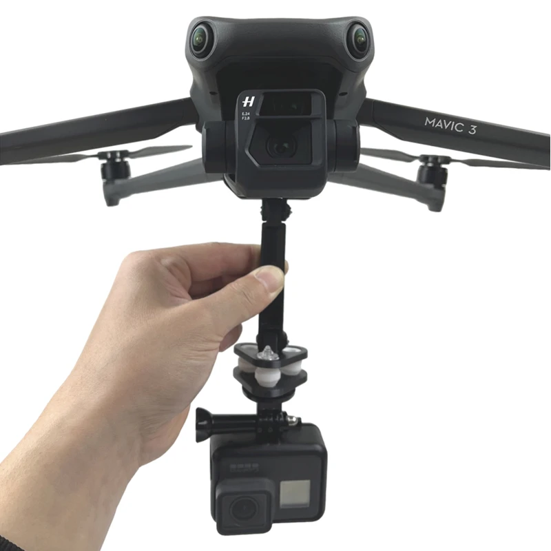for gopro / DJI action/Insta360 mounts Flight shooting holder For DJI ...