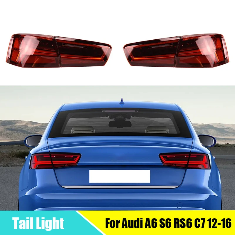 LED-Taillight-For-A6-S6-RS6-C7-2012-2016-Tail-Light-Rear-Lamp-DRL ...