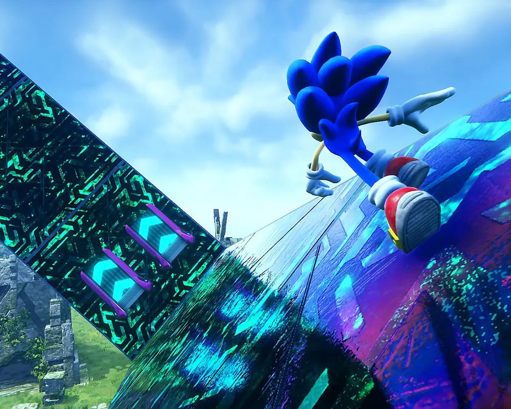 Sony PlayStation 4 Sonic Frontiers PS 4 Game Disk Sonic Frontiers for ...
