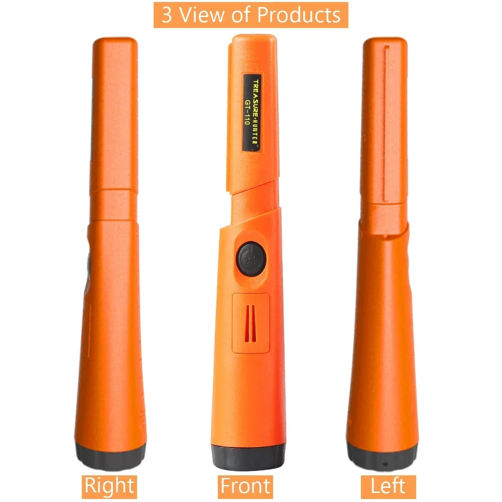 Metal Detector Waterproof Pinpoint - IP68 360u00b0 Search Probe ...