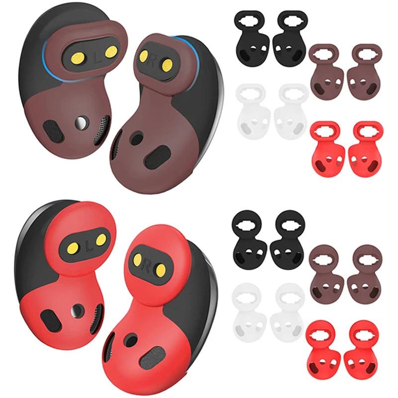 3Pairs/Set Silicone Earbud Case Cover Tips Replacement Earplug for ...