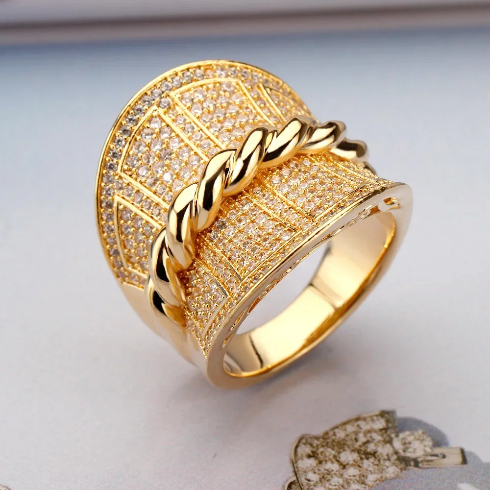 JEWEL-Fashion-Charm-Punk-Hiphop-Crossover-Bold-Statement-Ring-AAA-Cubic ...