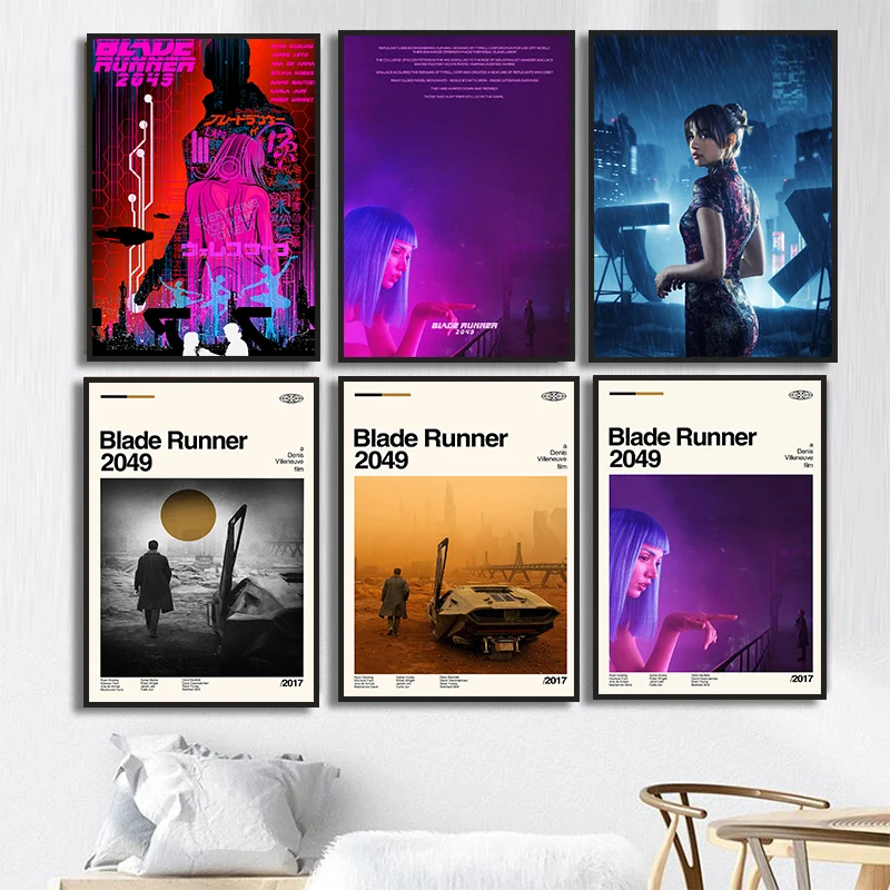 Blade-Runner-2049-Poster-Classic-Sci-fi-Movie-Retro-Quality-Canvas ...