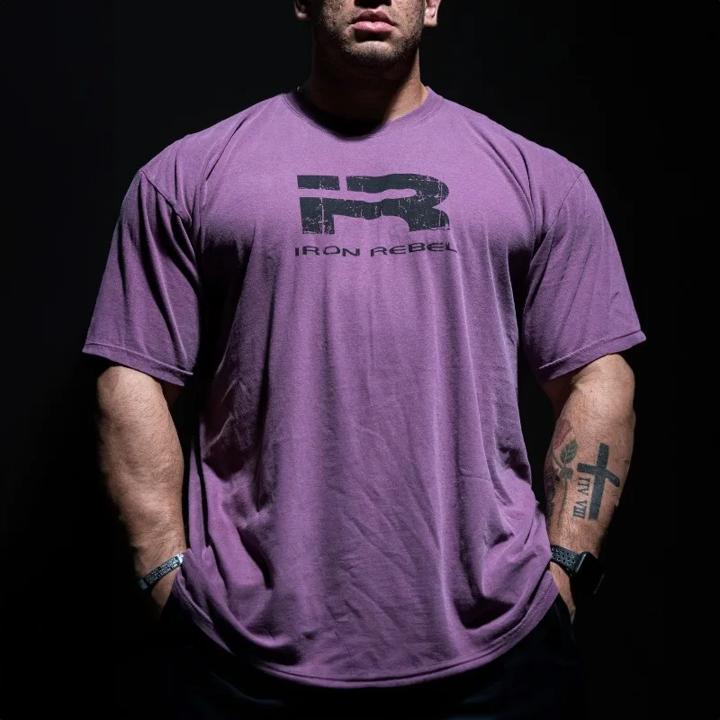 Men-Fitness-T-Shirts-Oversized-Cotton-Bodybuilding-Tops-Casual-T-Shirts ...
