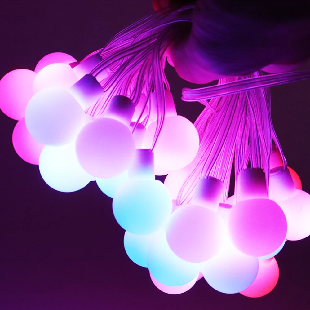 WS2812b-LED-Round-Ball-String-Lights-Addressable-Individually-Strip-For ...