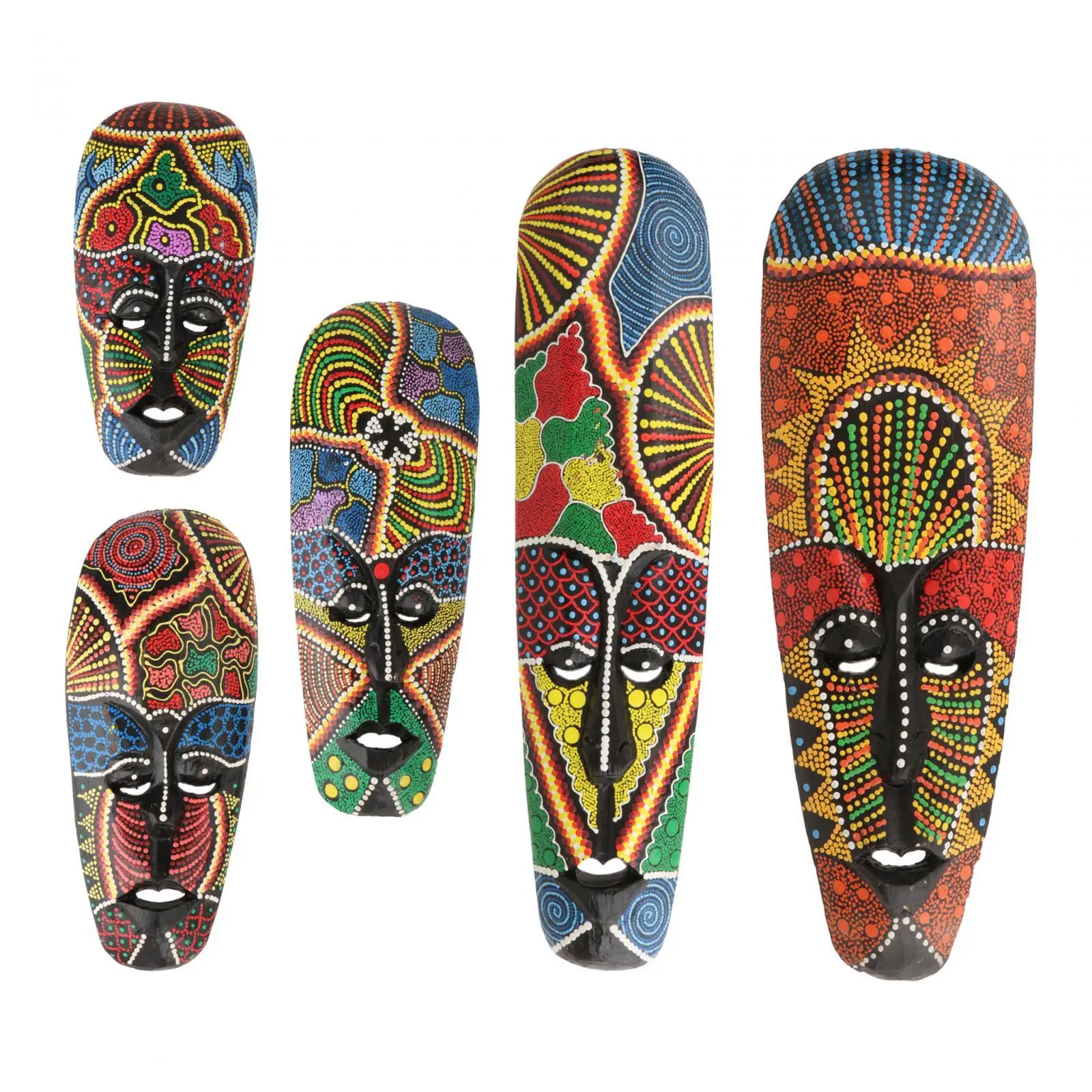 Colorful African Masks