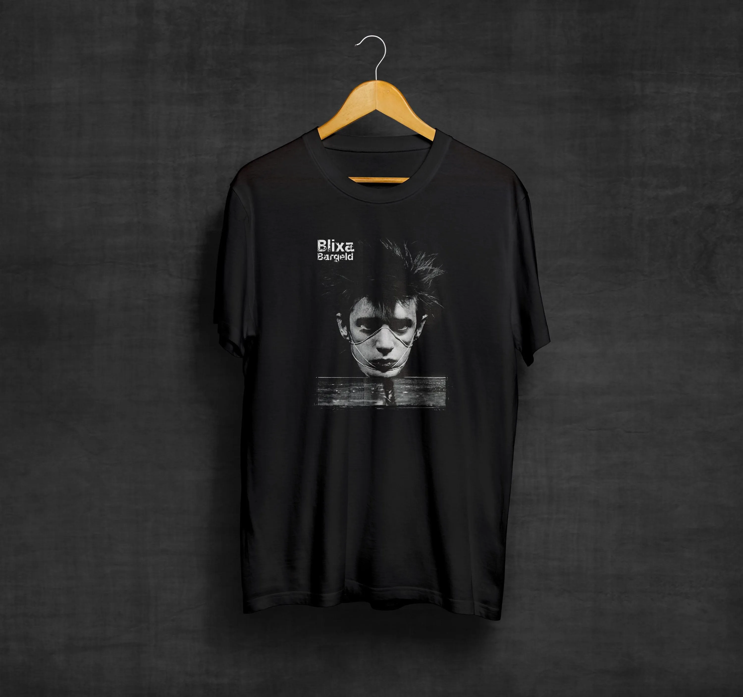 Blixa-Einst-rzende-Neubauten-Black-T-Shirt-Band-Experimental-Ndustrial ...