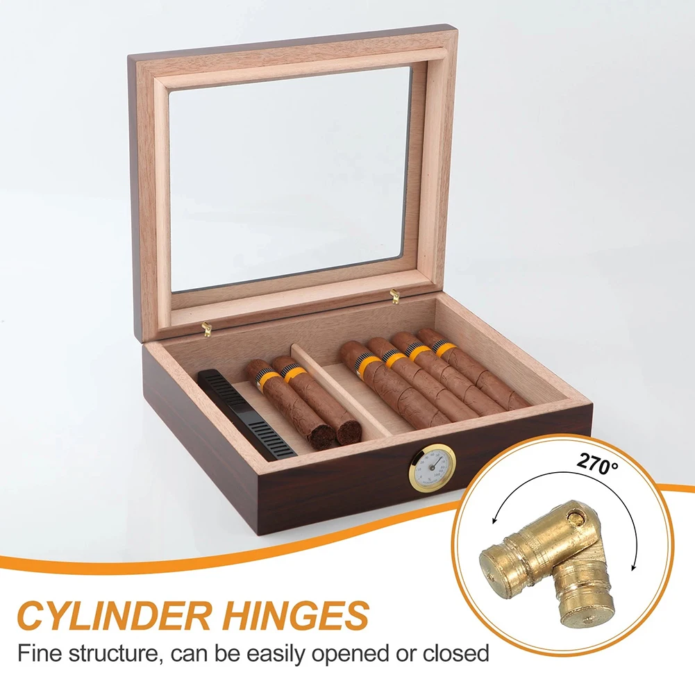 25 Pcs Brass Cylinder Hinges 270 Degree Folding Hinges For DIY Crafts ...